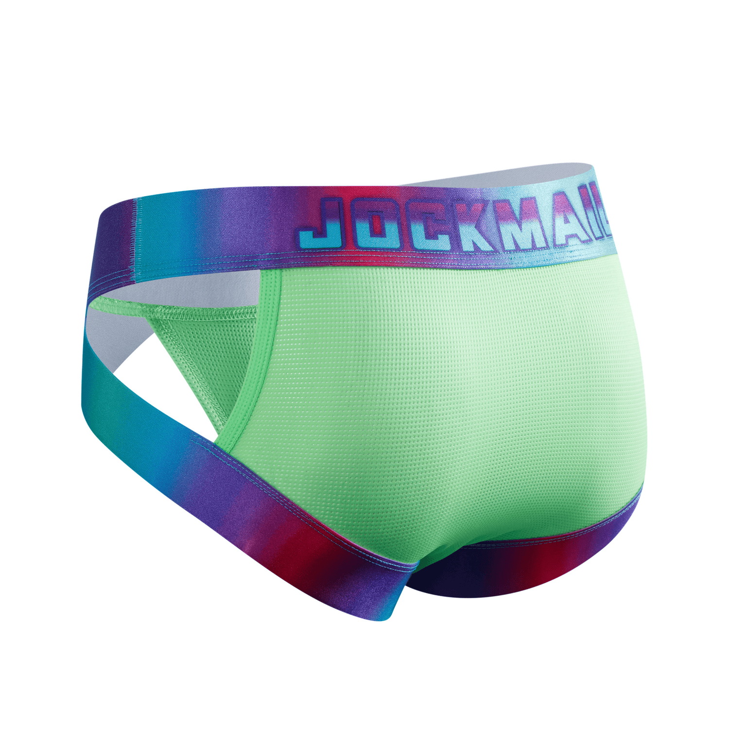 Home Men's JOCKMAIL JM317 - Neon Retro Side Cut Brief