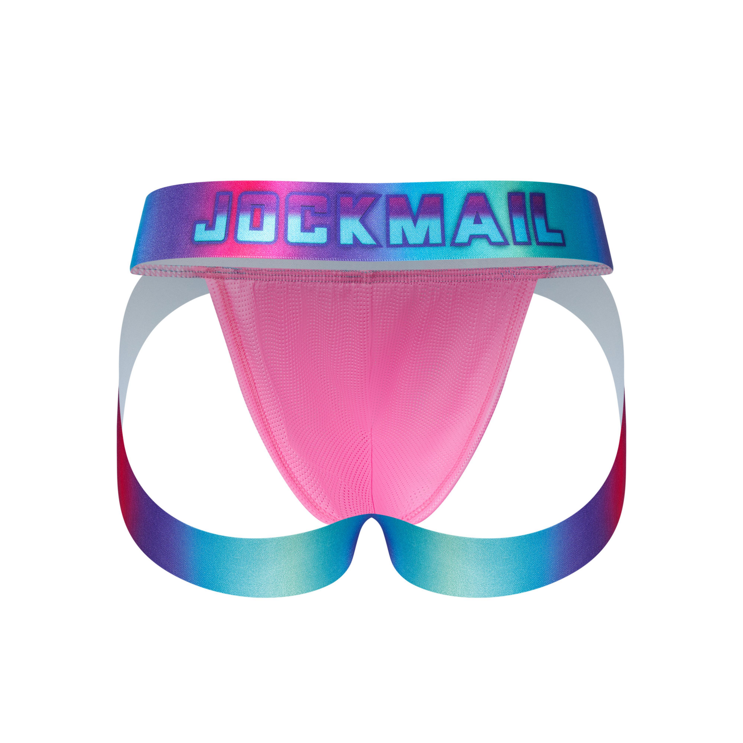 Home Men's JOCKMAIL JM256 - Neon Retro Iridescent Jockstrap