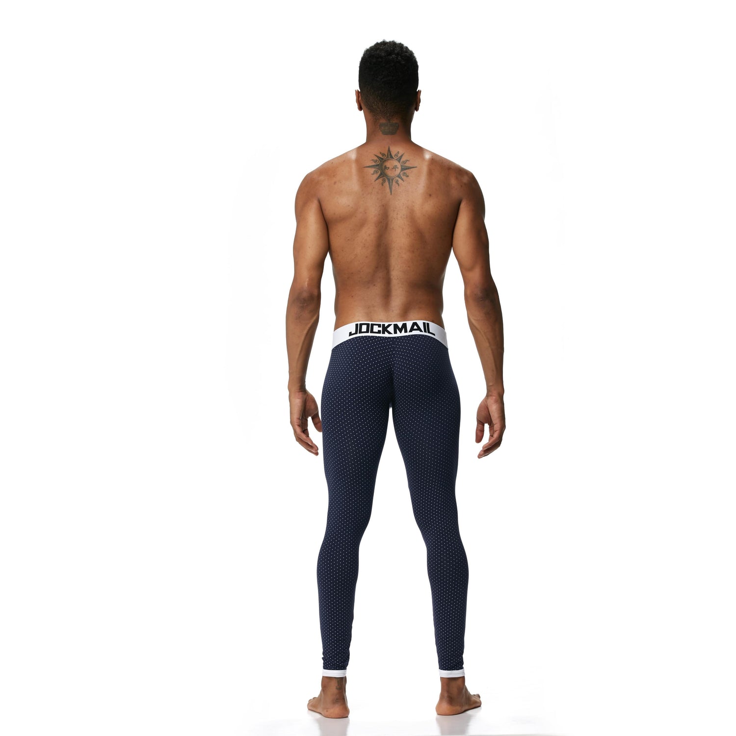 home men s jockmail jm1103 dotted longjohn