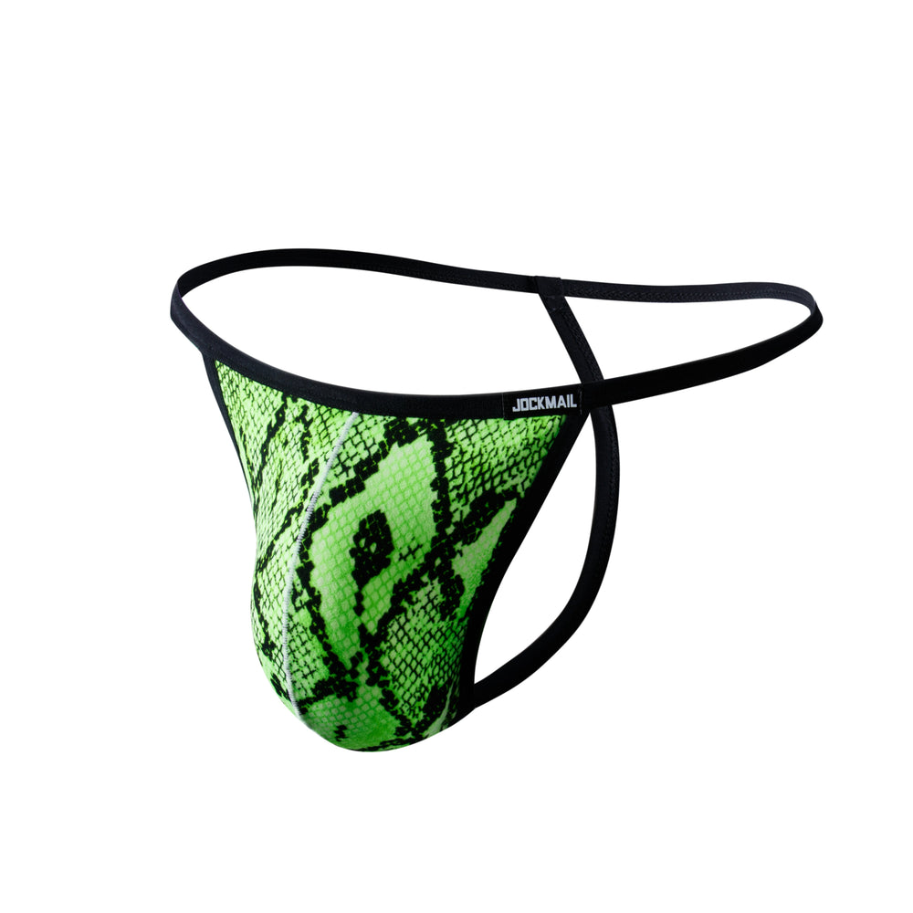 Home Men's JOCKMAIL JM241 - Leopard & Snake Thong