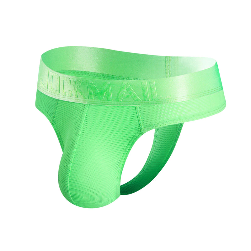 Home Men's Jockmail JM297 - Monochromatic Mesh Thong