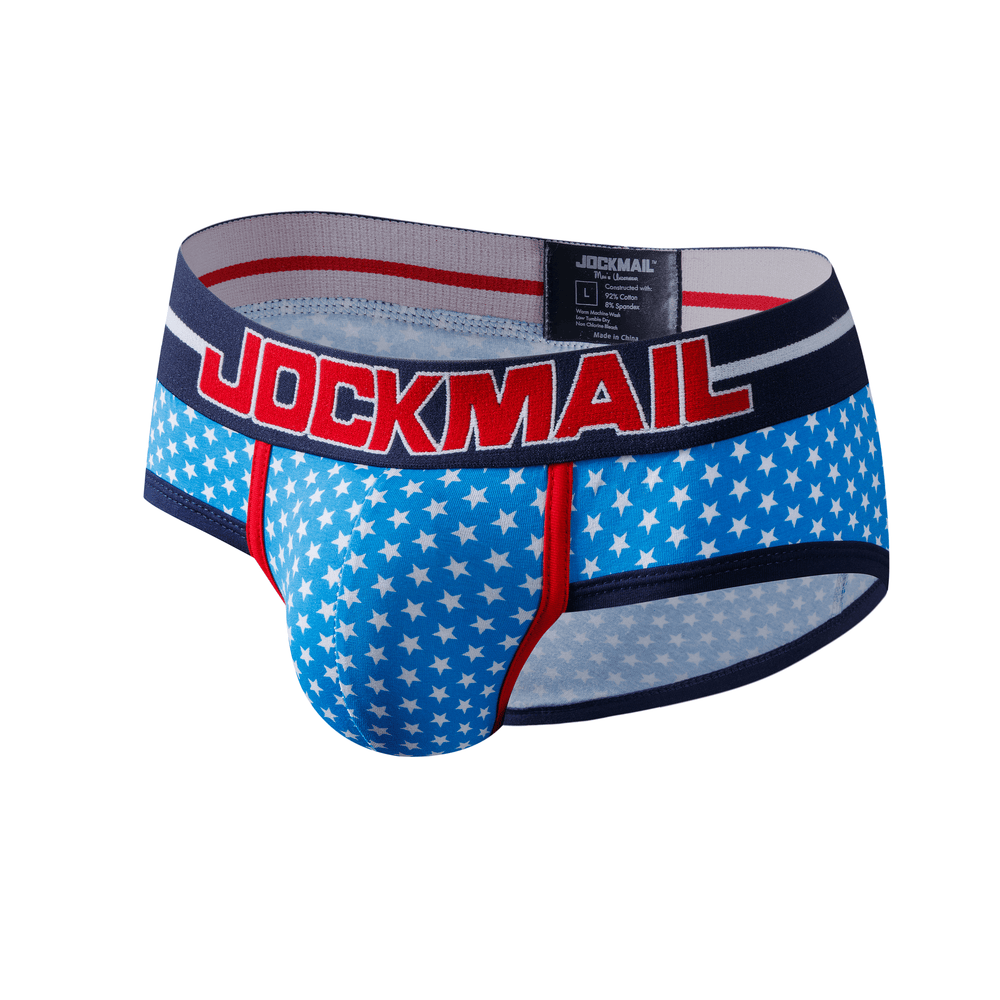 Home Men's JOCKMAIL JM315 - Aqua - Black