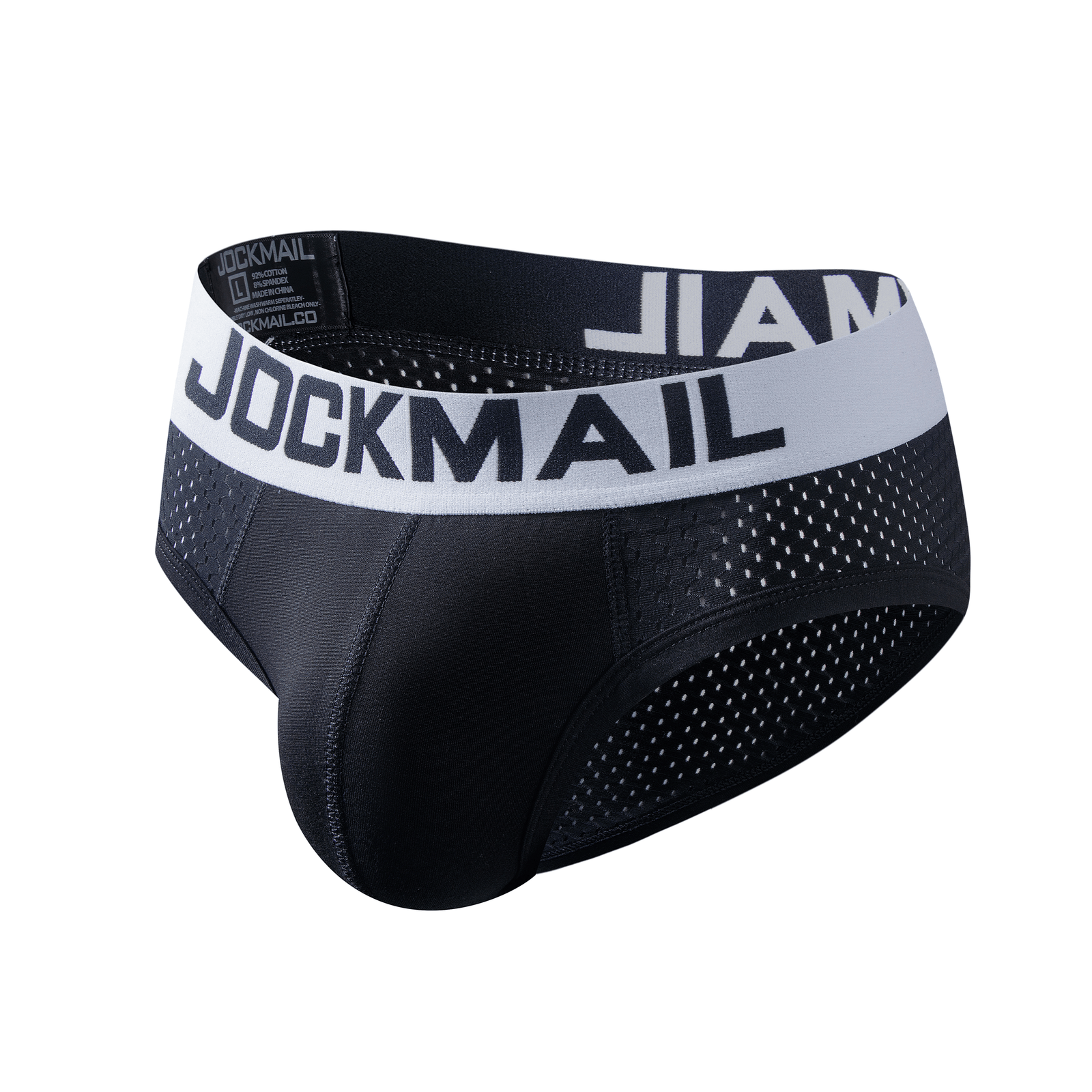 Home Men's JOCKMAIL JM319 - Half Mesh Brief