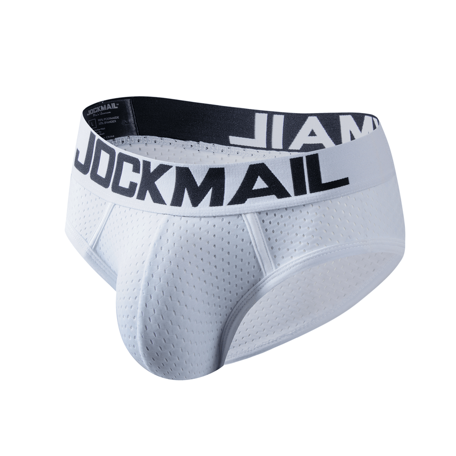 JOCKMAIL Men's JOCKMAIL JM352 Brief - Black - Navy - Red - White