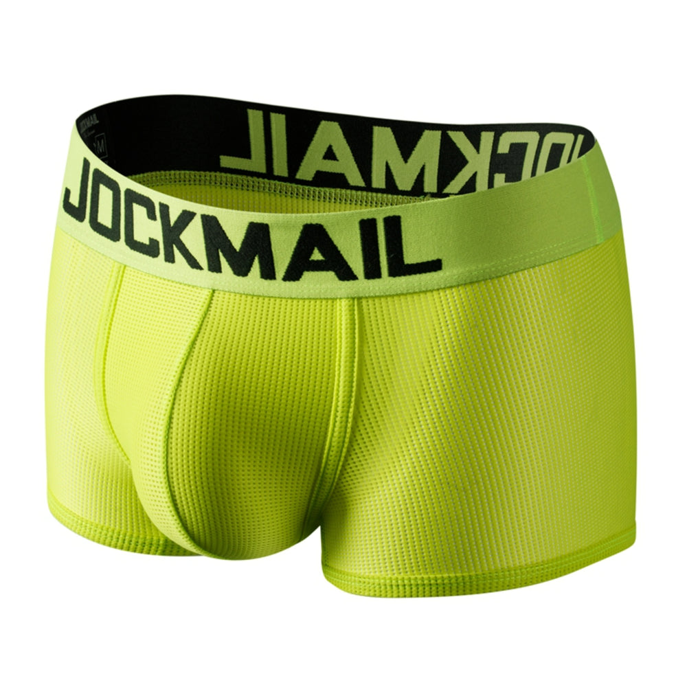 Men's JOCKMAIL JM465 - Sports Mesh Neon Boxer
