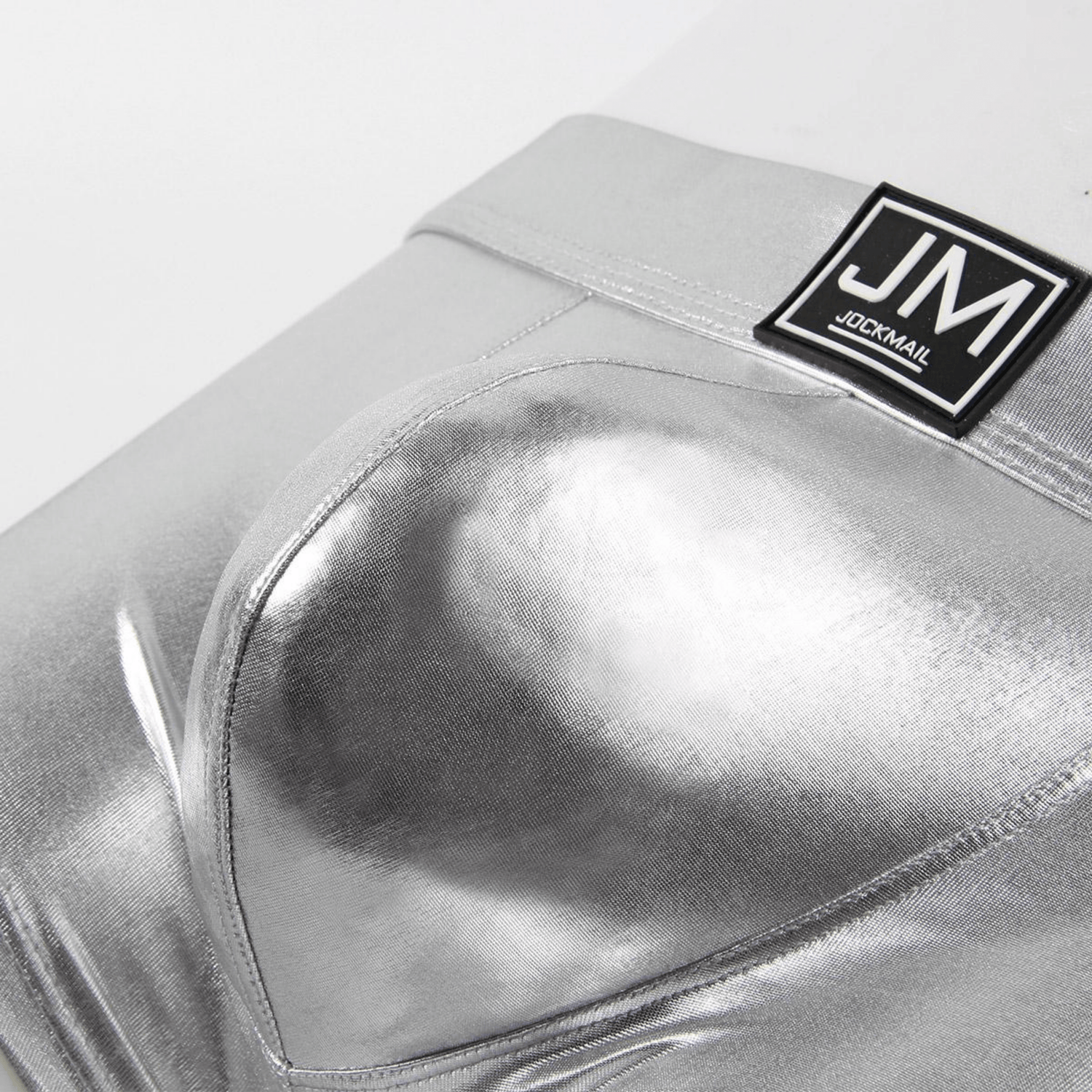 home men s jockmail jm494 pu leather shine boxer